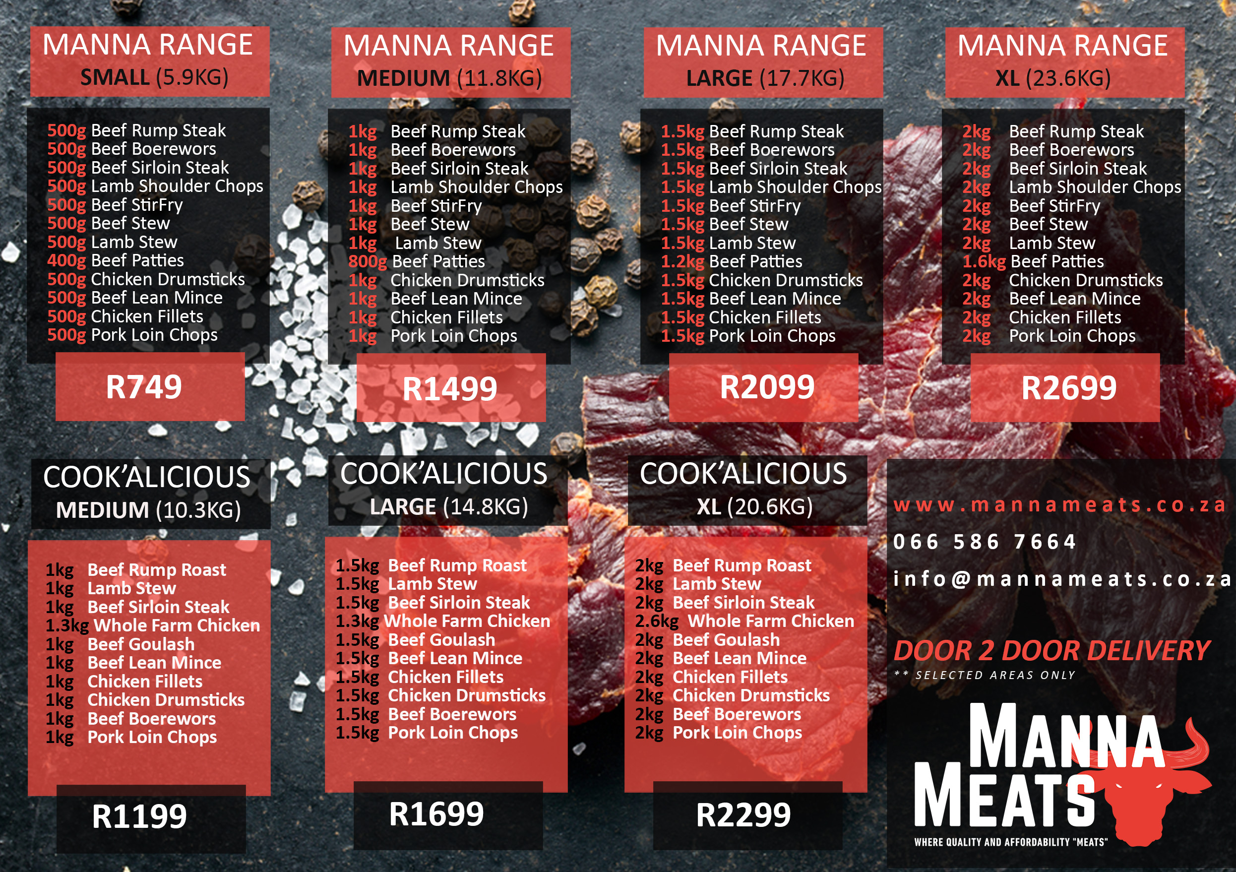 Manna Meats | Where Quality & Affordability "Meats"